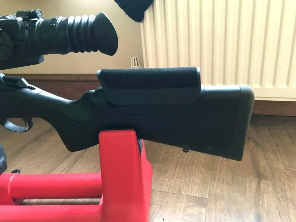 DELUXE KYDEX CHEEK RISER ADJUSTABLE RIFLE / AIR RIFLE CHEEK REST PAD ...
