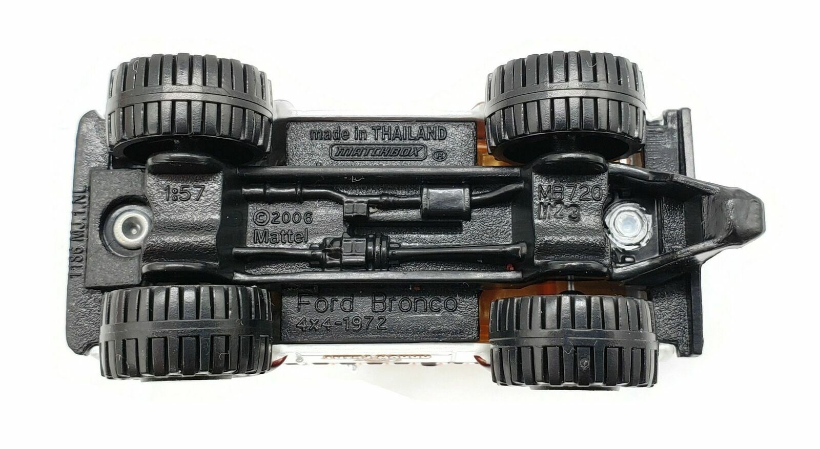 Matchbox Car Ford Bronco 4x4 '72 Mattel MB720 Camp Arrow-Flint Vehicle ...