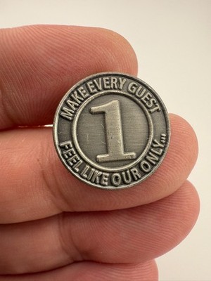 MAKE EVERY GUEST FEEL LIKE OUR ONLY... 1 Pin - Hotel Hospitality Pin | eBay