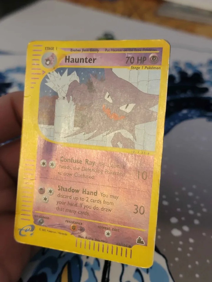 Haunter - 63/144 - Pokemon Skyridge Reverse Holo Rare Card DMG | eBay