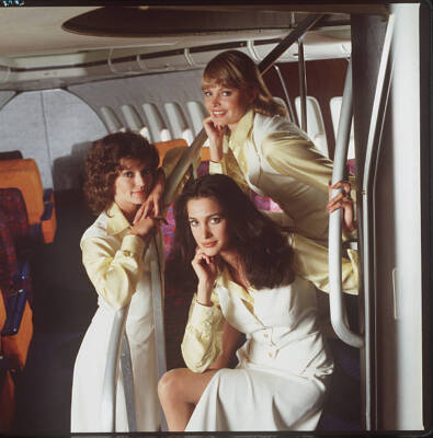 Connie Sellecca, Pat Klous & Kathryn Witt On Flying High 1978 TV OLD PHOTO 7 | eBay Australia