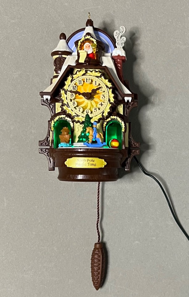 Hallmark 2013 Santa’s Magic Cuckoo Clock Ornament – Magic Cord Incl ...