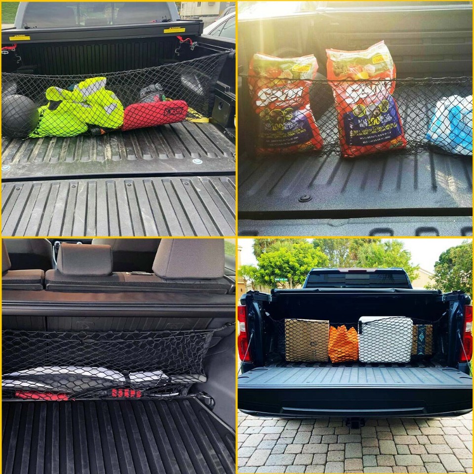 Rear Trunk Pickup Envelope Style Bed Cargo for Net CHEVY SILVERADO GMC ...