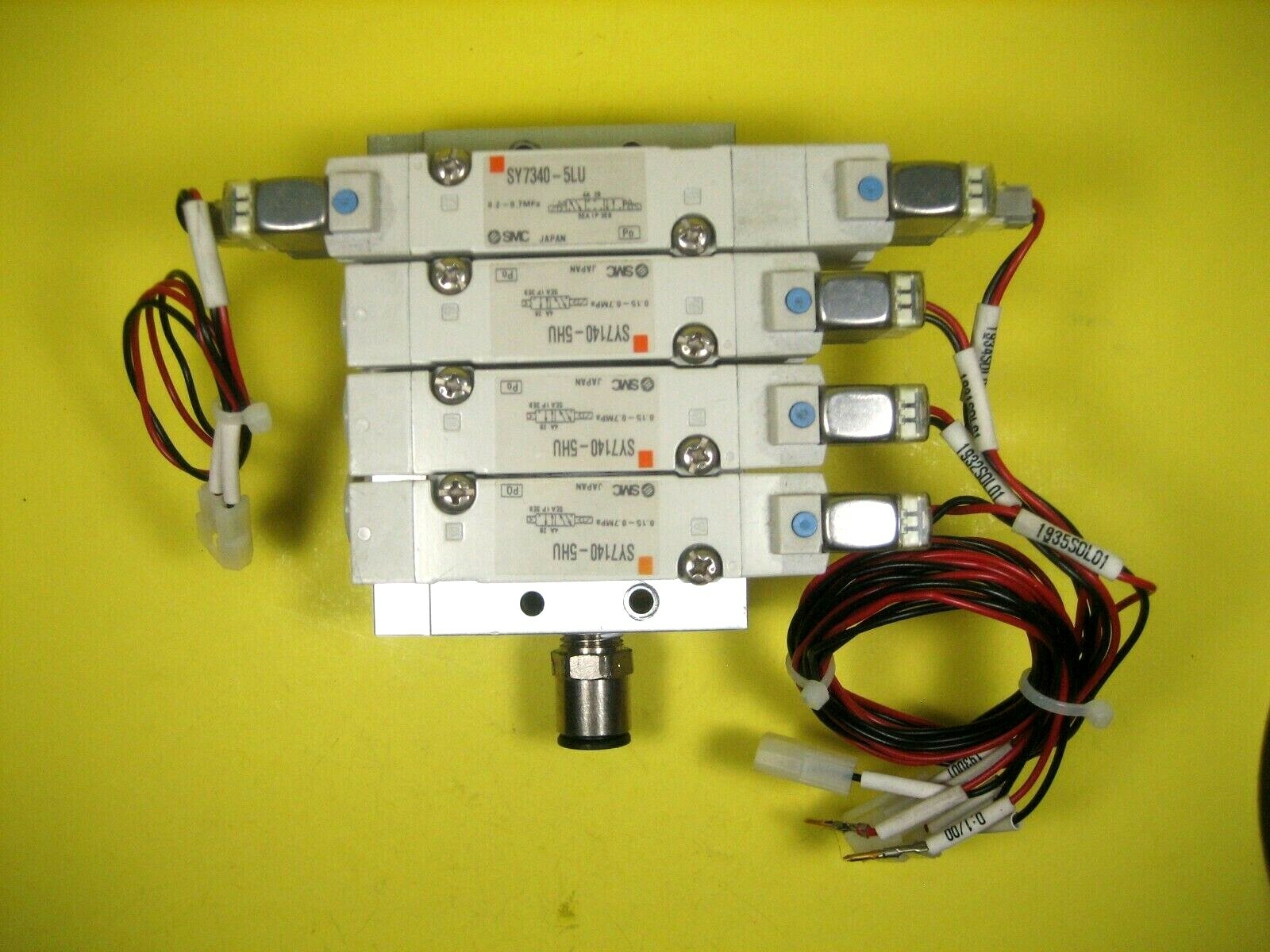 SMC Assembly SY7140-5HU x 3 SY7340-5LU x 1 | eBay