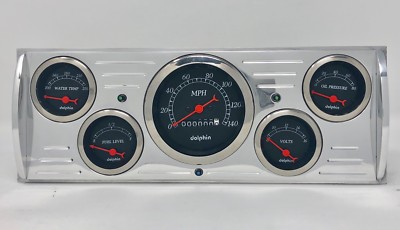 1941 1942 1943 1944 1945 1946 Chevy Truck 5 Gauge Dash Cluster Black | eBay