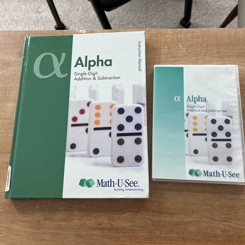 Math You See Alpha (Instructor manual & DVD, ) Used | eBay