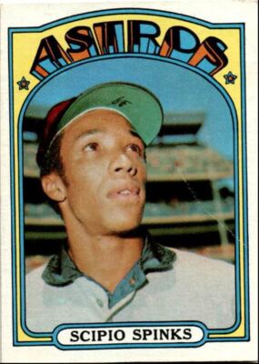 1972 Topps Scipio Spinks Houston Astros #202 | eBay