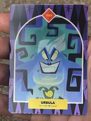 Disneyland 2024 Magic Key Holder Little Mermaid Ursula Villain ...