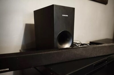 Samsung Soundbar With Subwoofer Wire Cables Included | eBay