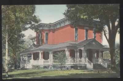 Postcard GENEVA Ohio/OH Munger-Gregory House Homestead 1907 | eBay