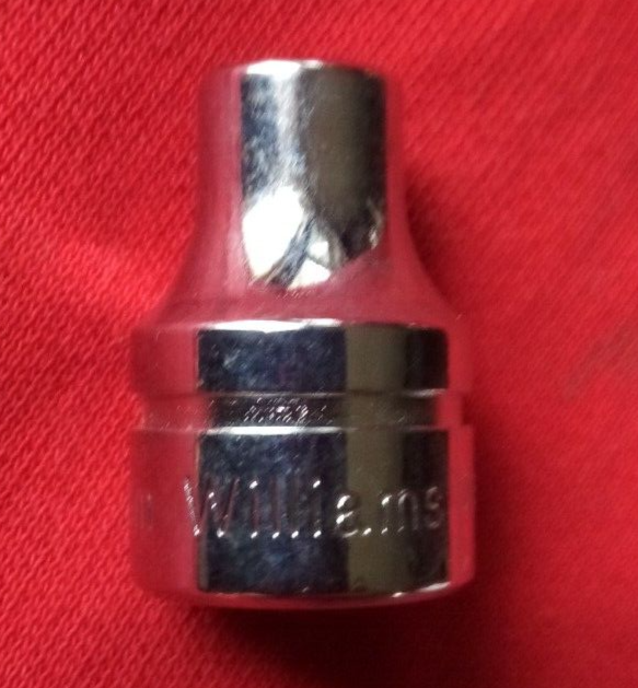 Williams 3/8" Drive 7 mm 12-Point Metric Shallow Chrome Socket BM-1207 ...
