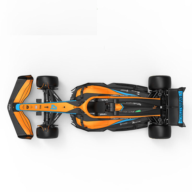 Rastar McLaren Formula 1:18 RC F1 MCL36 Lando Norris #4 Remote Control ...
