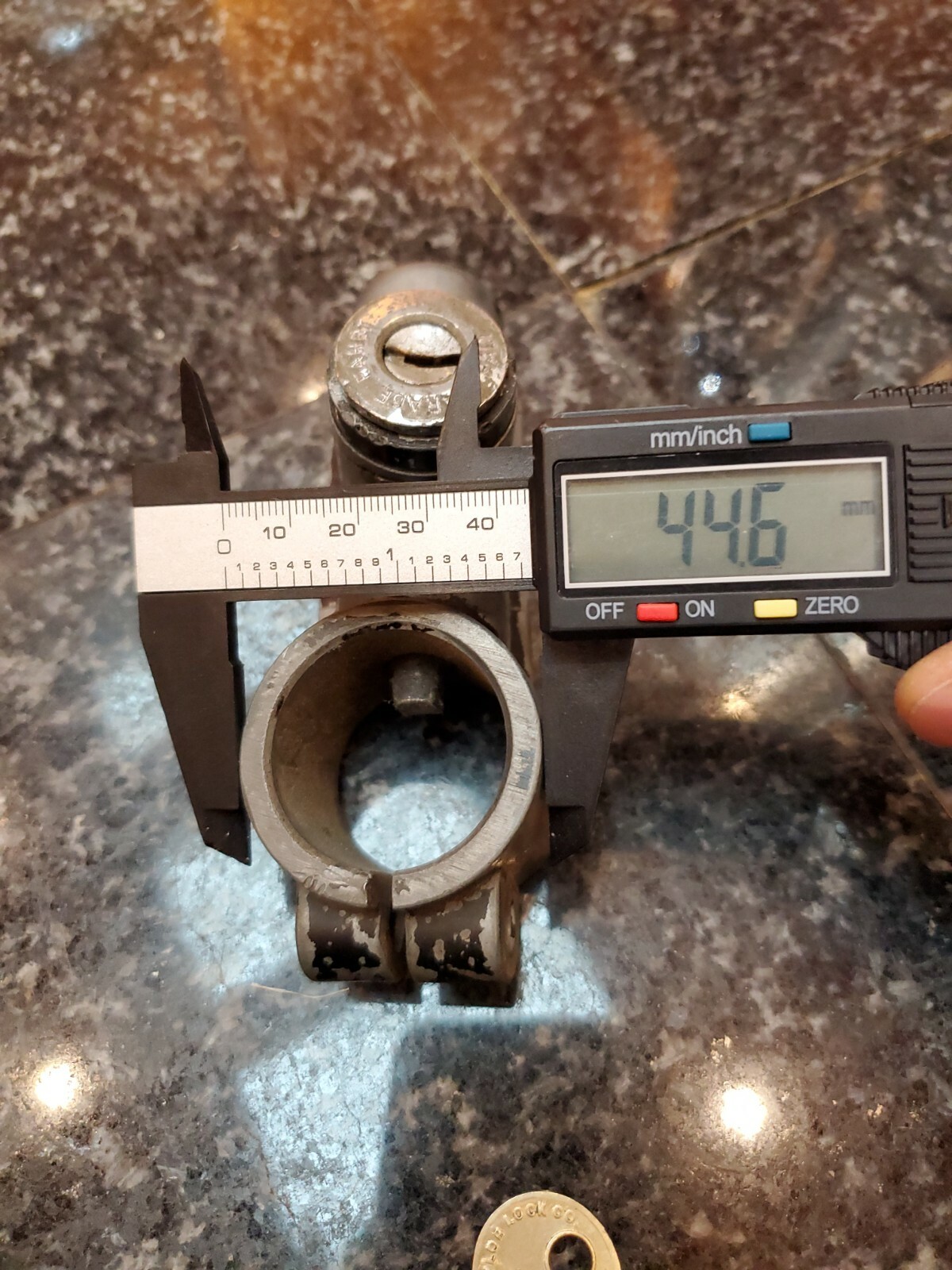 Mercedes 190SL Ignition Lock Assembly with key W121 oem 34mm shaft late ...