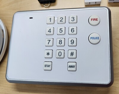 Home Security Alarm System Bundle Go Control Panel, Motion Det, Fob ...