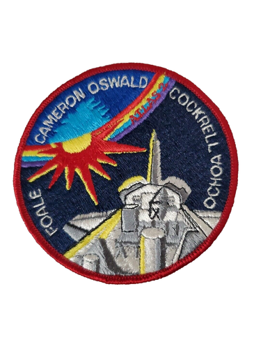 NASA ATLAS 2 SPACE SHUTTLE MISSION PATCH CAMERON OSWALD FOALE COCKRELL ...
