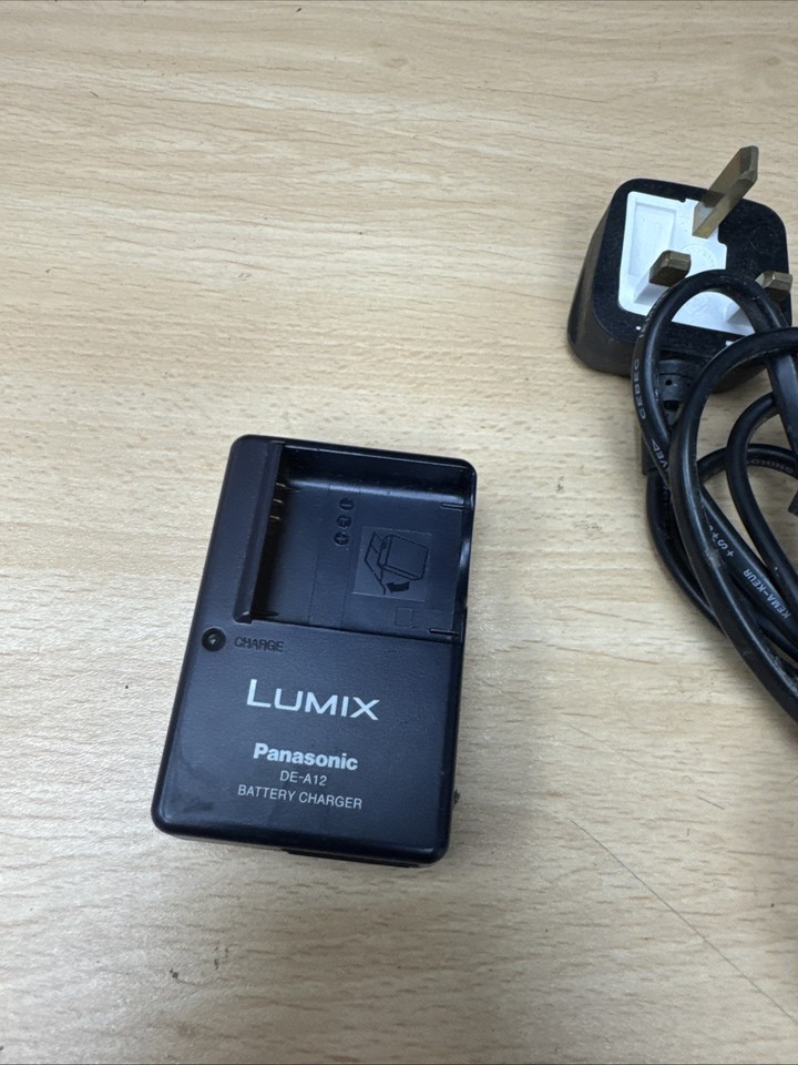 Panasonic LUMIX Battery Charger DE-A12 With UK Plug | eBay UK