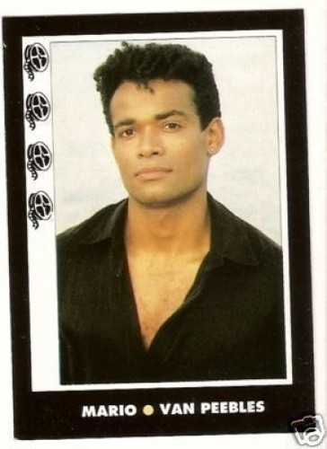 Mario Van Peebles - Movie Film Star Card Italy | eBay
