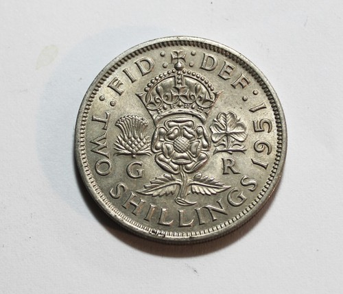 2 Shillings United Kingdom 1951 #2823 | eBay
