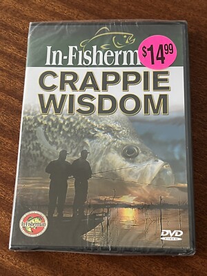 Crappie Wisdom DVD OOP In-Fisherman Fishing DIY Instructional Guide ...