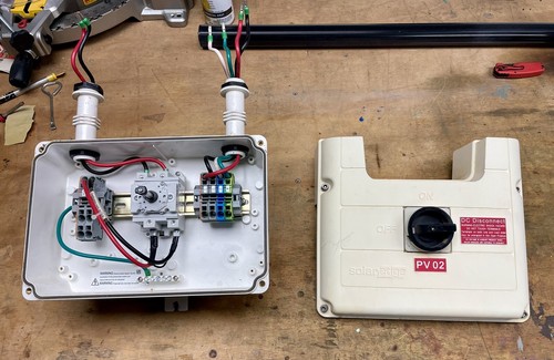 SOLAREDGE AC/DC SAFETY SOLAR INVERTER DISCONNECT SWITCH DCD-1PH-US-S1-B ...