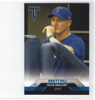 2022 Tulsa Drillers (Double A-Los Angeles Dodgers) Brett Pill | eBay