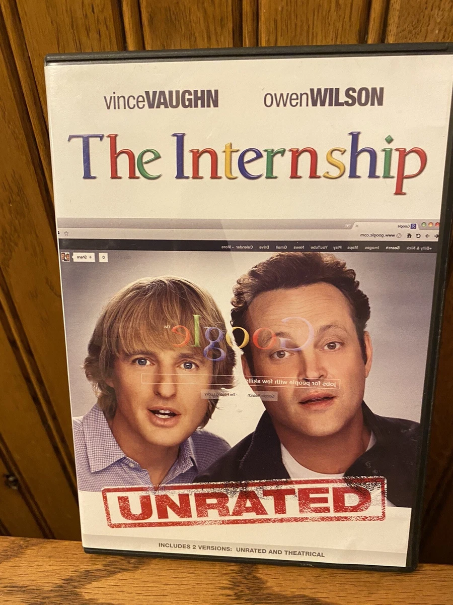 The Internship Dvd Cover