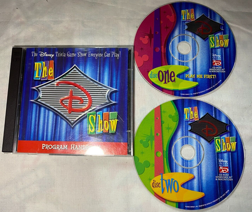 The D Show (MAC/PC CD, 1998) Complete In Case Good Condition Windows 95 ...