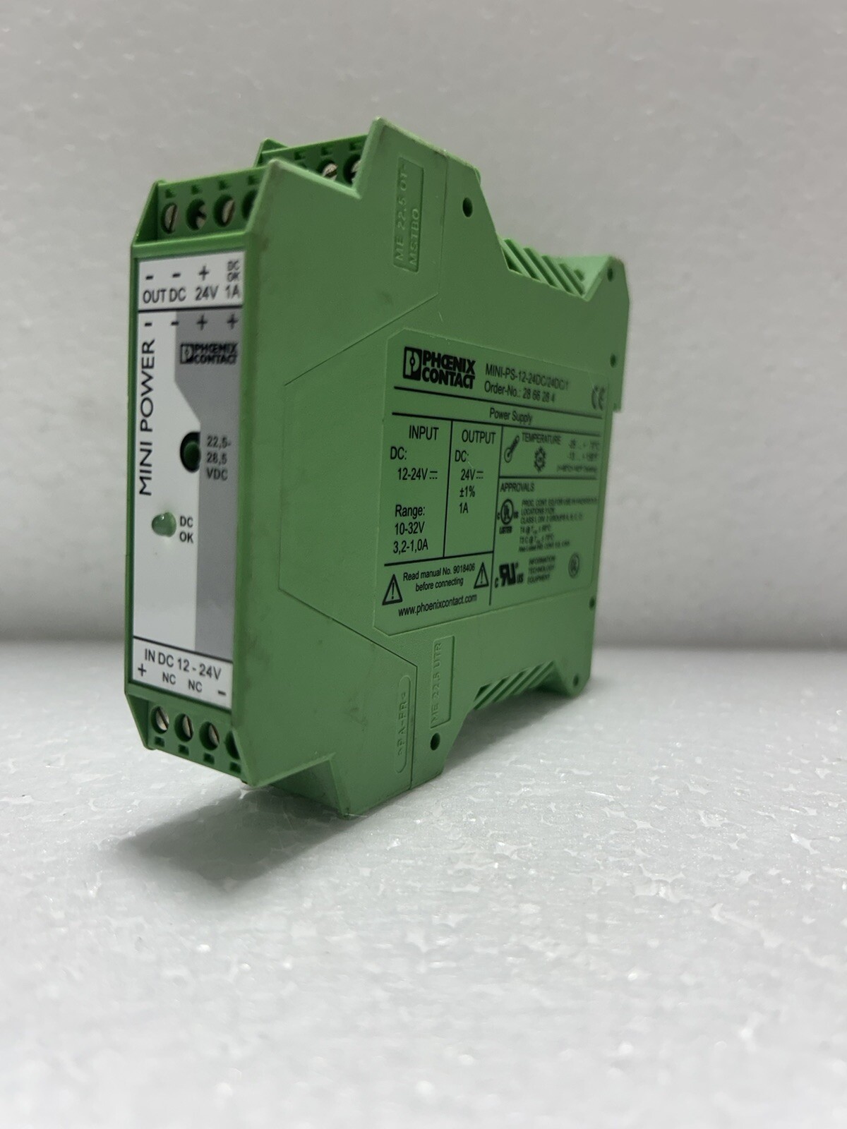 Phoenix Contact MINI PS-12-24DC/24DC/1 DC | 2866284 |Power Converter ...