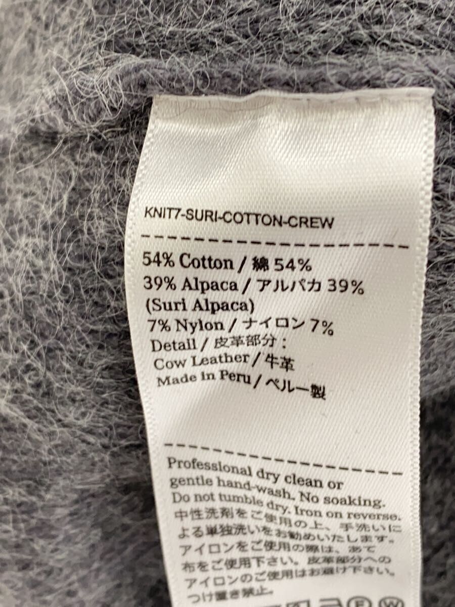 THE INOUE BROTHERS knit sweater Suri Crew alpaca blend THE INOUE BROTHERS knit sweater Suri Crew alpaca blend