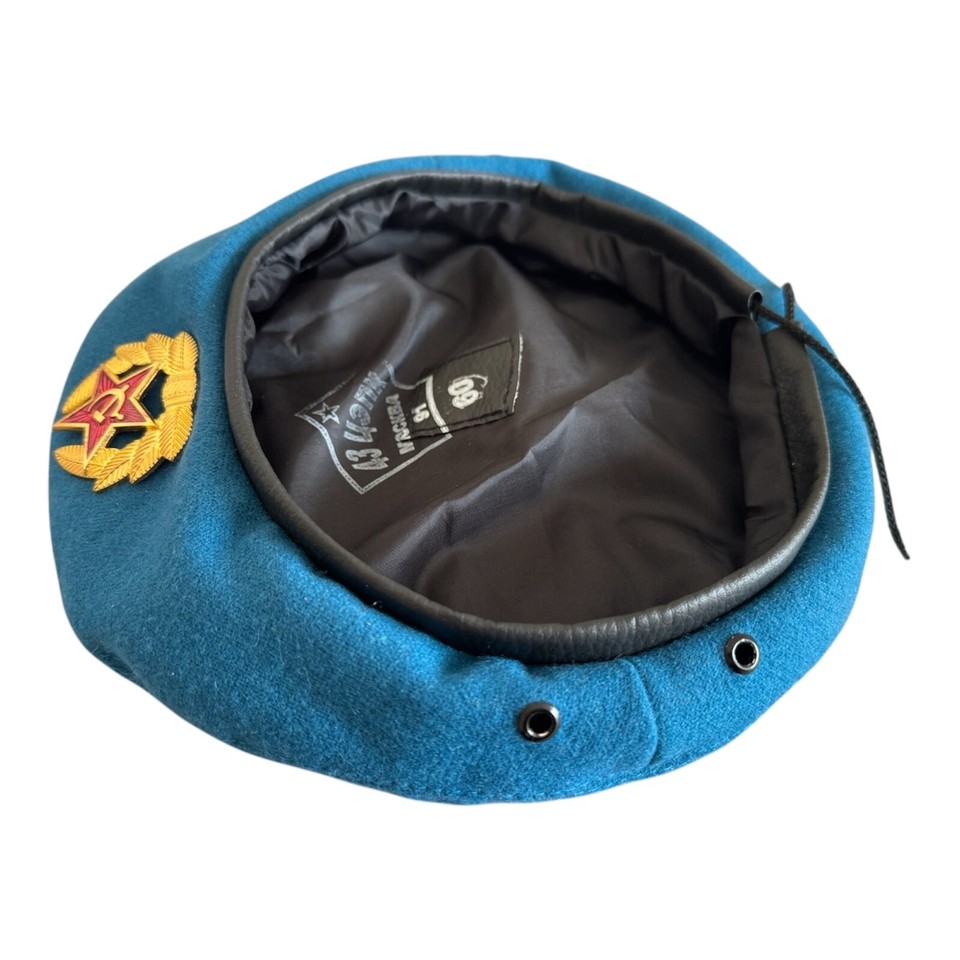 USSR Soviet Style Russian Army Uniform Blue VDV Paratrooper Beret Cap ...