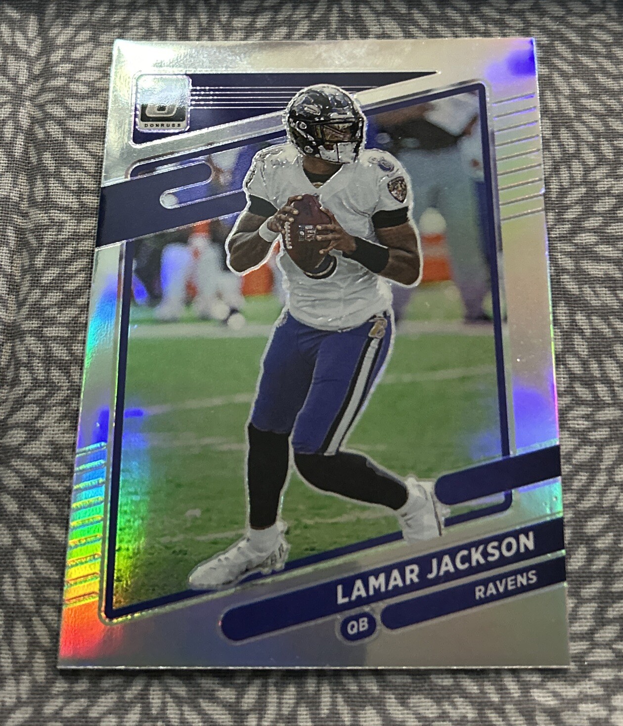 2021 Panini Donruss Optic - Holo Prizm #128 Lamar Jackson for sale ...