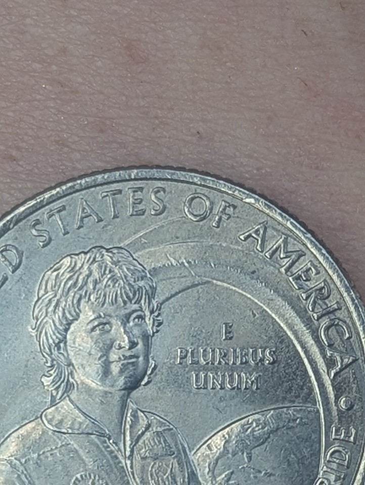 2022 P Dr Sally Ride Error Quarter DDO DDR Strike Thru Comet | eBay