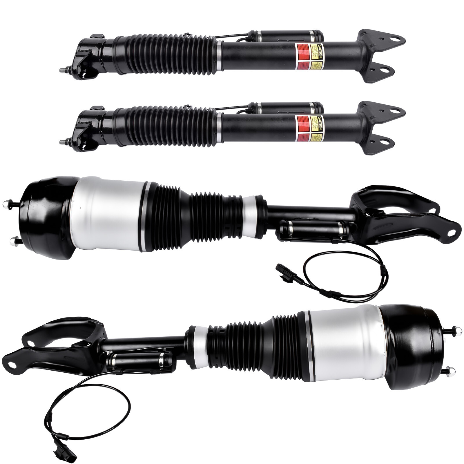 Front Air Struts & Rear Shocks Set of 4 For Mercedes GL-Class X166 ...