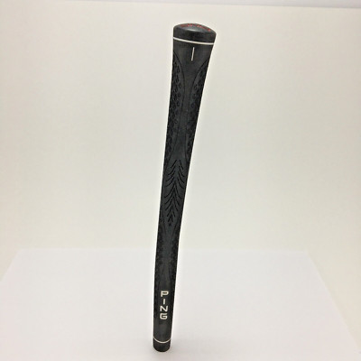 PING 703 Full Cord Ribbed Golf Grip Black 1/32 under-sized Red | eBay
