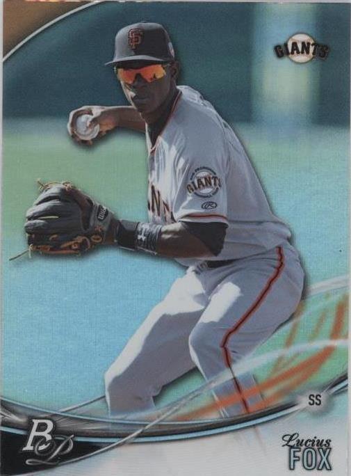 2016 Bowman Platinum - Top Prospects Lucius Fox #TP-LF Photo is not ...