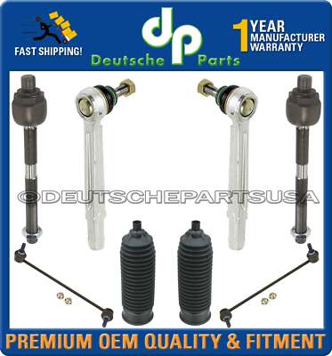 Porsche 911 996 C4 4S Stabilizer Anti Sway Bar Links Tie Rods Rack ...