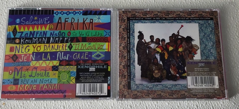 BOUKAN GINEN - 2 CDs - REV AN NOU (1996) & JOU A RIV (1995) | eBay