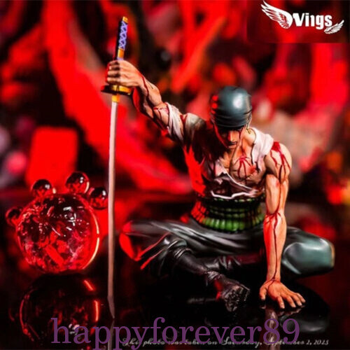 Wings Studio One Piece Roronoa Zoro Resin Statue In Stock Blood Zoro ...