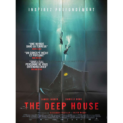 THE DEEP HOUSE Affiche de film - 120x160 cm. - 2021 - Camille Rowe, Bustillo & | eBay
