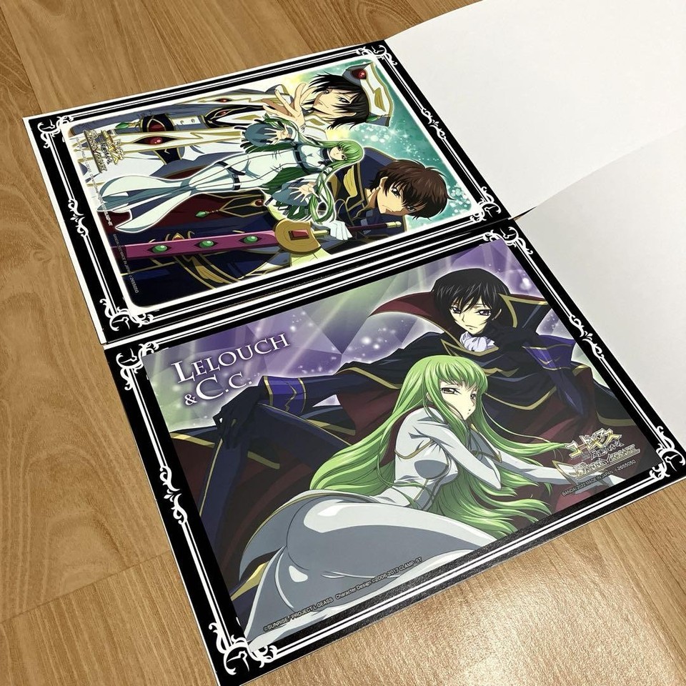 Code Geass 15th Anniv. Lelouch CC Suzaku Art Portrait MIB Rare | eBay