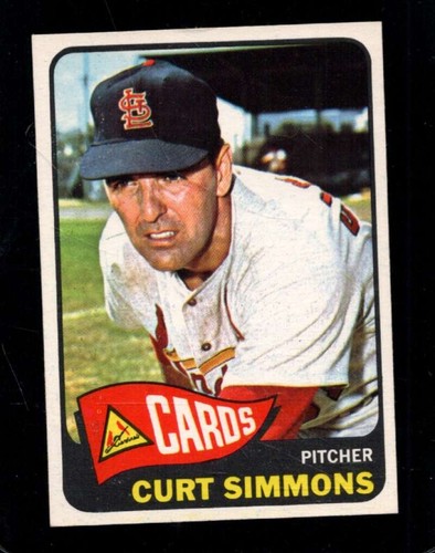 1965 Topps #373 Curt Simmons EX Cardinals *XA120783 | eBay