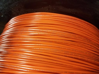 16 GAUGE WIRE ORANGE 100 FT PRIMARY AWG STRANDED COPPER POWER GROUND ...