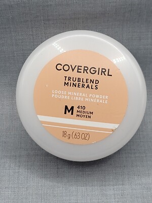 Covergirl TruBlend Minerals Loose Mineral Face Powder 410 Medium ...
