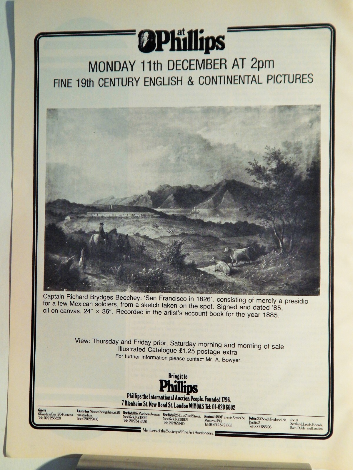 CAPTAIN RICHARD BEECHEY ART PIECE VTG ORIG 1978 ADVERTISEMENT | eBay