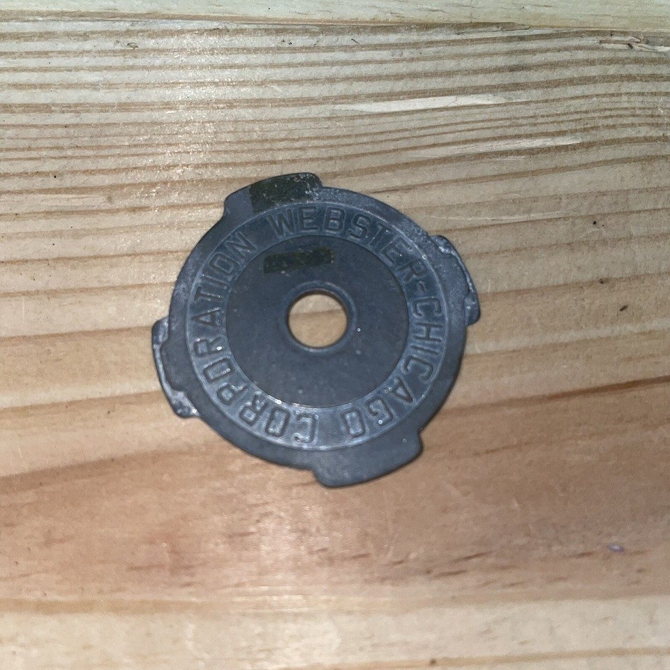 Vintage Webster Chicago Corp Vinyl Record 45 RPM Metal Insert Adapter ...