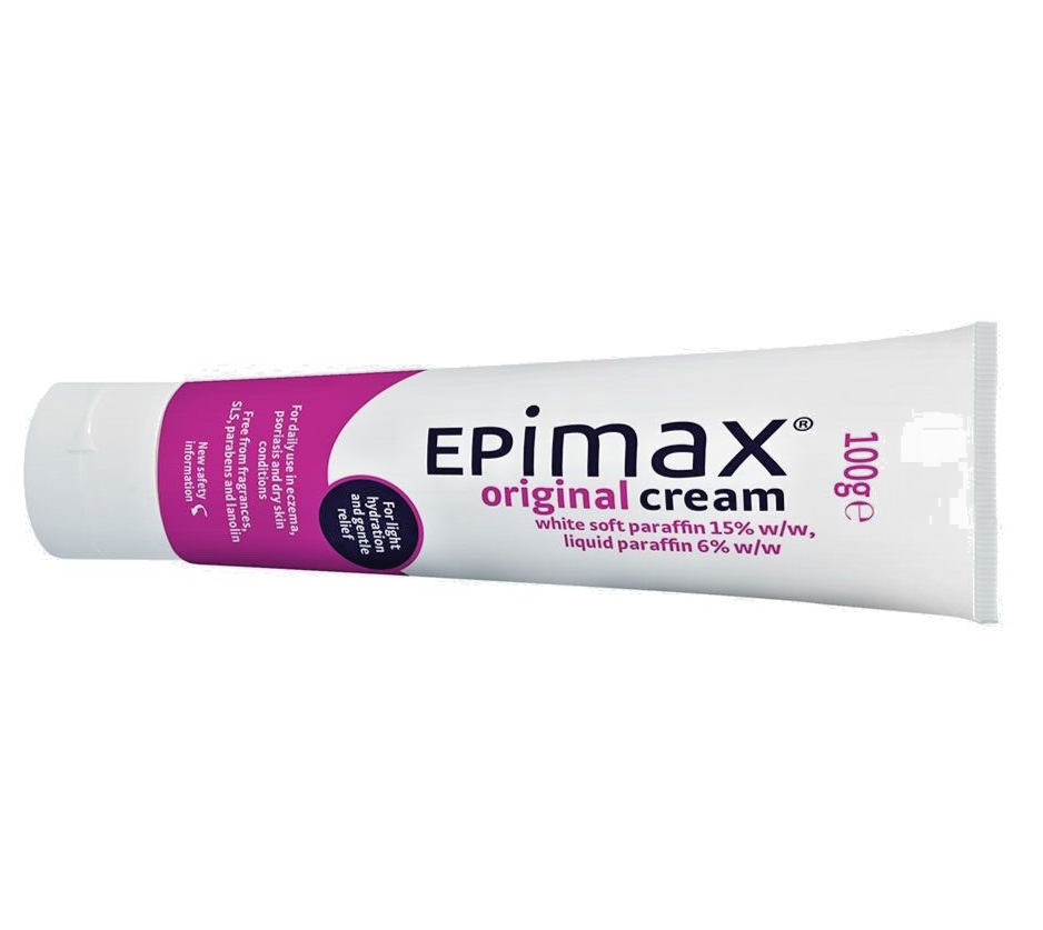 Epimax Original Moisturising Cream for Dry Skin, Eczema, Psoriasis 100g ...