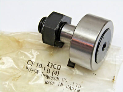 IKO CF10-1B 26mm Cam Follower Bearing 12mm Stud Length M10X1.25 Thread ...