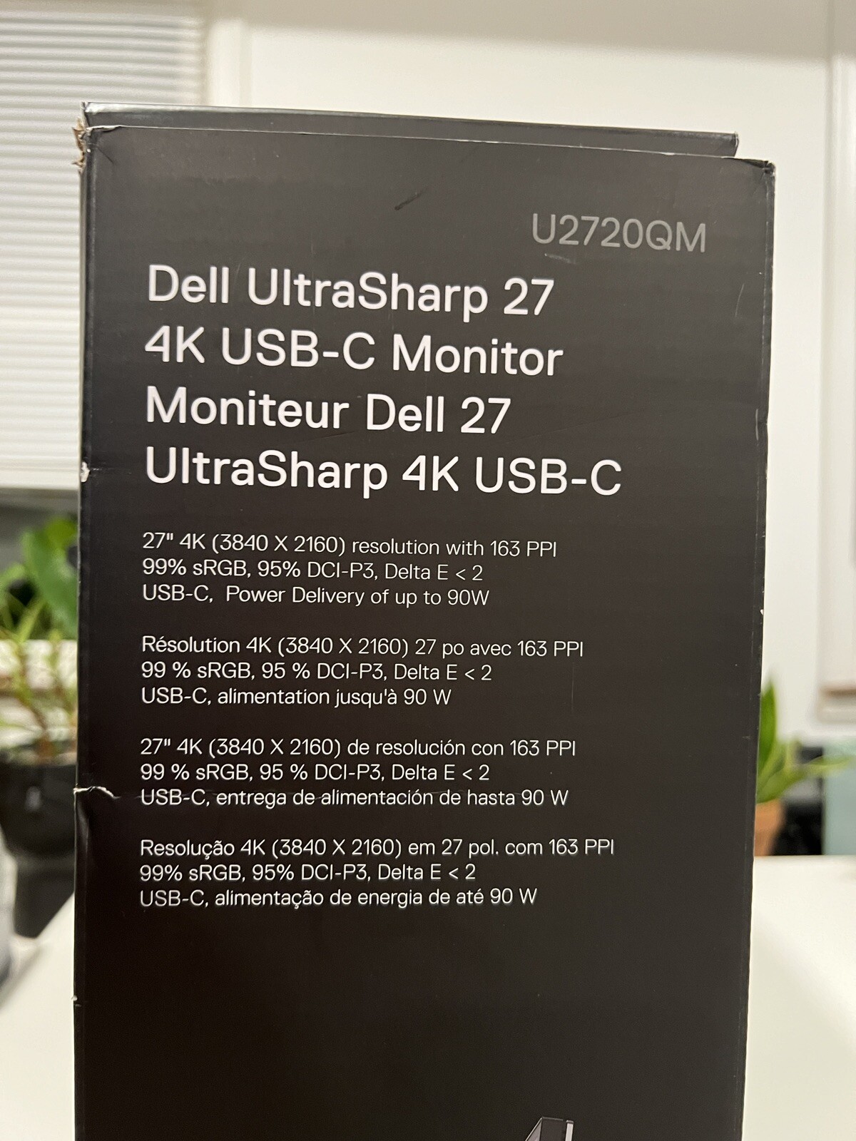Dell U2720QM UltraSharp 27" 4K UHD LED LCD Monitor for sale online | eBay