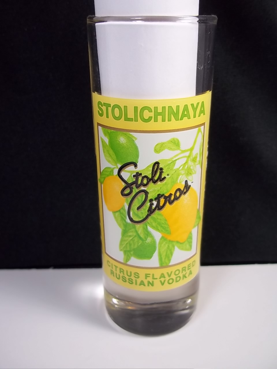 Stolichnaya Vodka Stoli Citors shooter label design Citrus Lemon | eBay