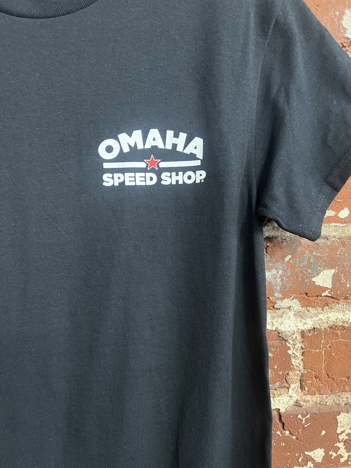 OMAHA SPEED SHOP HOT ROD CLASSIC CAR T SHIRT SHORT SLEEVE NEBRASKA NE ...